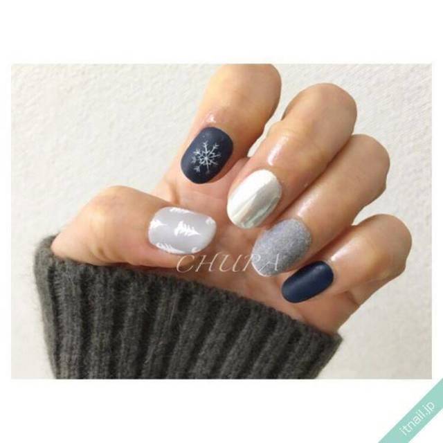 写真 (6枚目) - 冬のマットネイルで楽しみたい柄×6 - LOCARI（ロカリ） - LOCARI（ロカリ）