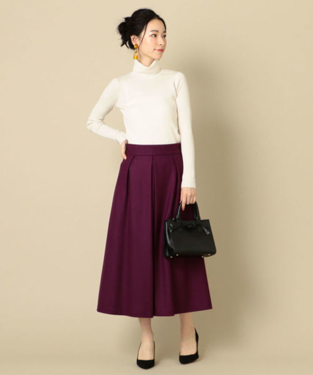 写真 (10枚目) - 大人フェミニンを演出☆オシャレ度がUPする「パープル系スカート」特集 - LOCARI（ロカリ）
