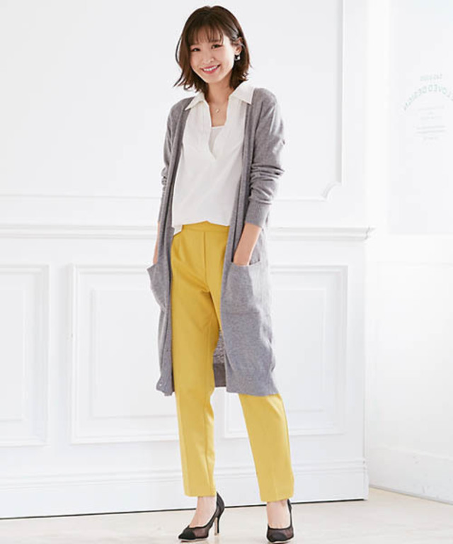 写真 (12枚目) - 春らしさはパンツから！カラーパンツで差が付く大人女子コーデを完成させよう♪ - LOCARI（ロカリ）
