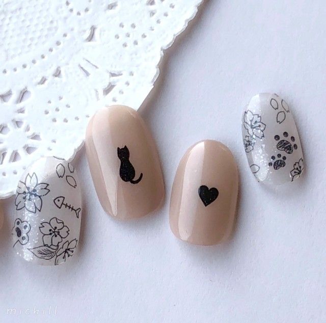 写真 (4枚目) - 簡単可愛い♡でも周りと差がつく！ALLダイソーでできる春ネイルデザイン - - LOCARI（ロカリ）