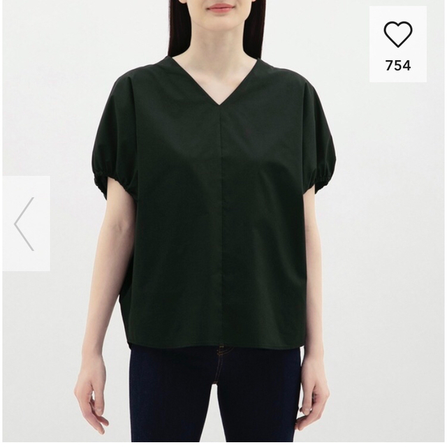 写真 (3枚目) - [GU新作]高見えするボリュームスリーブブラウスがまさかの1490円！？ - - LOCARI（ロカリ）