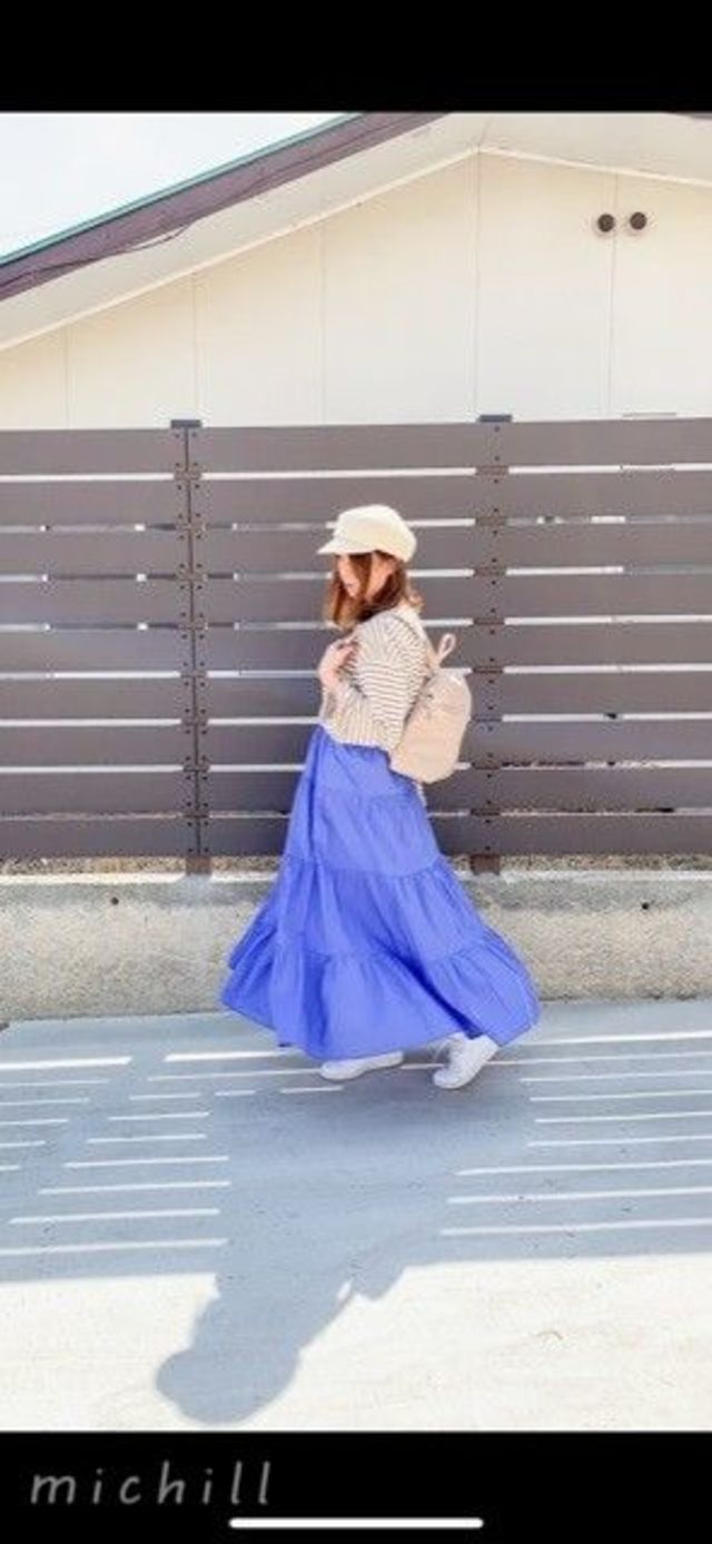 写真 (5枚目) - 全色欲しくなる！カラバリ豊富でプチプラ♡GUティアードスカート着まわし5days - LOCARI（ロカリ）