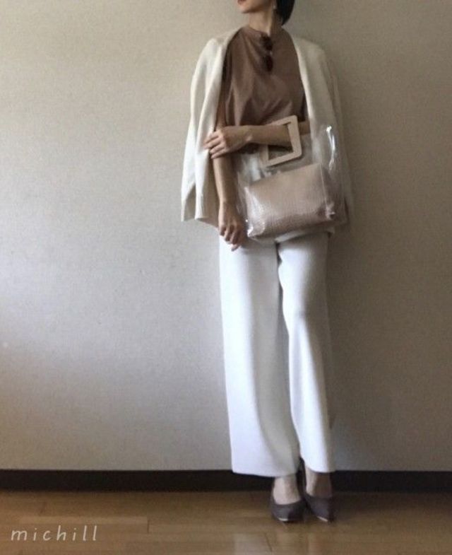 写真 (1枚目) - SNSで話題沸騰中♡コスパ最強！GUのスムースTでつくるきれいめスタイル - LOCARI（ロカリ）