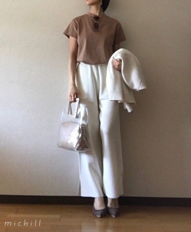 写真 (2枚目) - SNSで話題沸騰中♡コスパ最強！GUのスムースTでつくるきれいめスタイル - LOCARI（ロカリ）