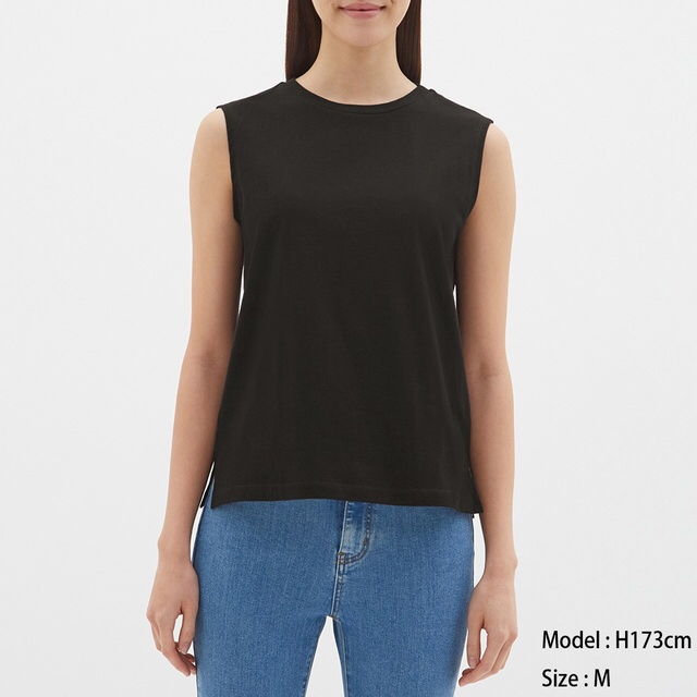 写真 (1枚目) - [GU新作]「カラースリーブレスT」 - LOCARI（ロカリ）