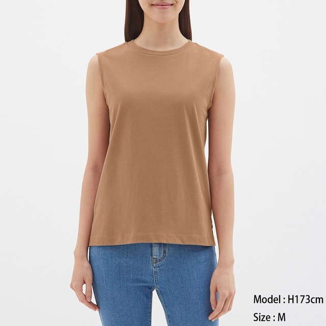 写真 (4枚目) - [GU新作]「カラースリーブレスT」 - LOCARI（ロカリ）