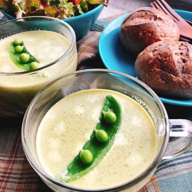 写真 (2枚目) - [365日のパンとスープ]スナップえんどうのポタージュ - LOCARI（ロカリ） - LOCARI（ロカリ）