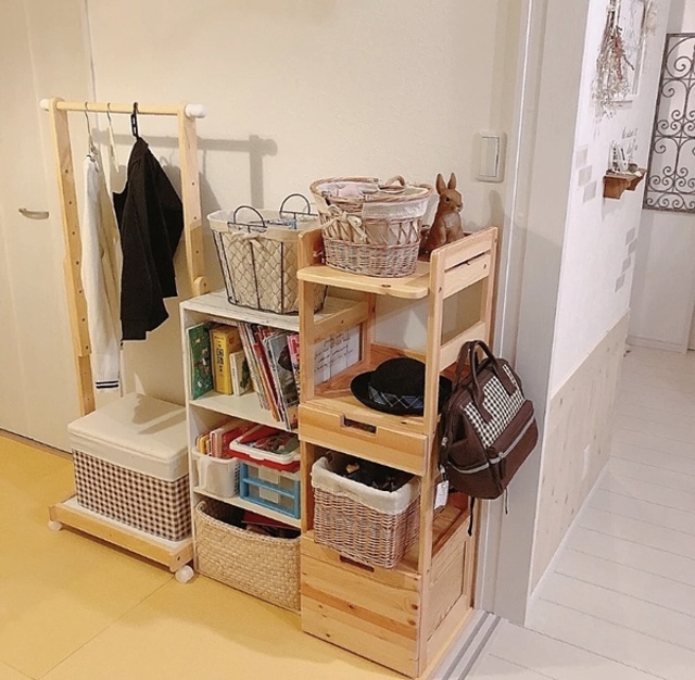 写真 (5枚目) - ニトリ「ハンガーラックアメリア」の収納力検証！高さ・幅調節、キャスター移動もOK - LOCARI（ロカリ）