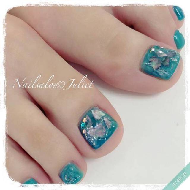 写真 (12枚目) - サンダルの季節到来！人気のフットネイル特集2019 - LOCARI（ロカリ）