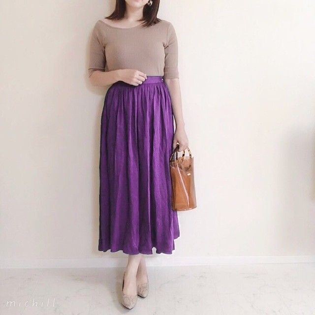 写真 (5枚目) - GUアシンメトリーTをフェミニンに着回す♡大人のプチプラ正解コーデ4選 - LOCARI（ロカリ）