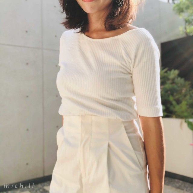 写真 (5枚目) - GUリブTとしまむらロングブラウスが超優秀！オトナ女子のスタイルアップコーデ術 - - LOCARI（ロカリ）