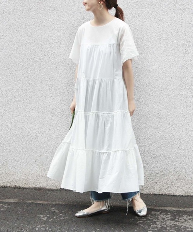 写真 (15枚目) - 今季人気のティアードデザイン♡「スカート派orワンピース派？」着こなしもCHECK！ - LOCARI（ロカリ）