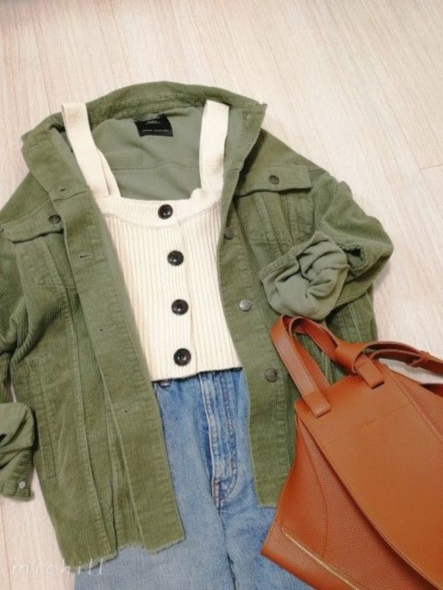 写真 (5枚目) - 可愛すぎる！とSNSで大人気♡GUフロントボタンニットの気温別コーデ3days - LOCARI（ロカリ）