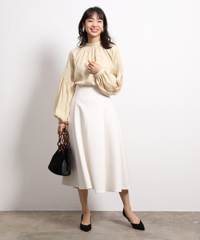 写真 (6枚目) - 今着たいハイネックブラウスコーデ♪きちんと感で品よくおしゃれ度UP - LOCARI（ロカリ）