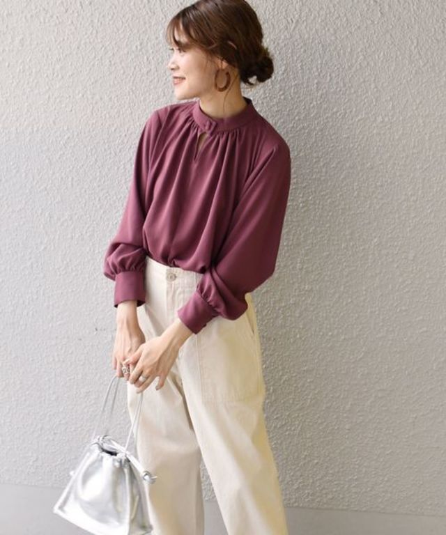 写真 (11枚目) - 今着たいハイネックブラウスコーデ♪きちんと感で品よくおしゃれ度UP - LOCARI（ロカリ）