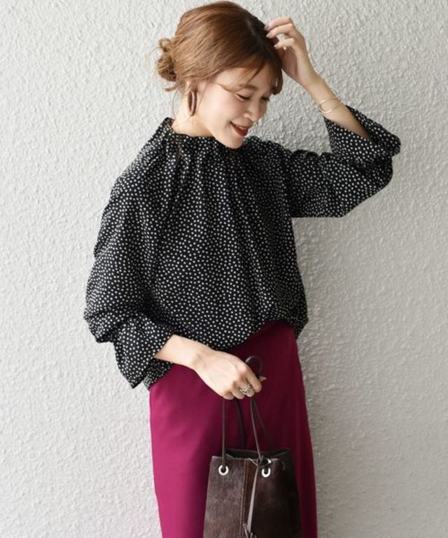 写真 (13枚目) - 今着たいハイネックブラウスコーデ♪きちんと感で品よくおしゃれ度UP - LOCARI（ロカリ）