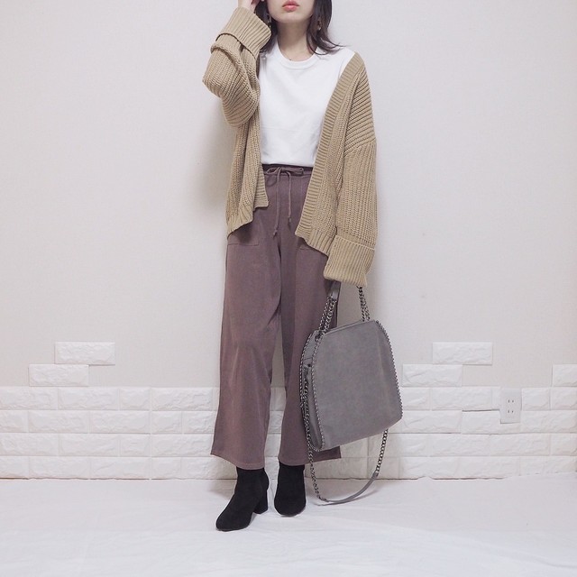 写真 (5枚目) - しまむら発！1990円の2WAYカーディガンで作るトレンド大人コーデ4 - LOCARI（ロカリ）