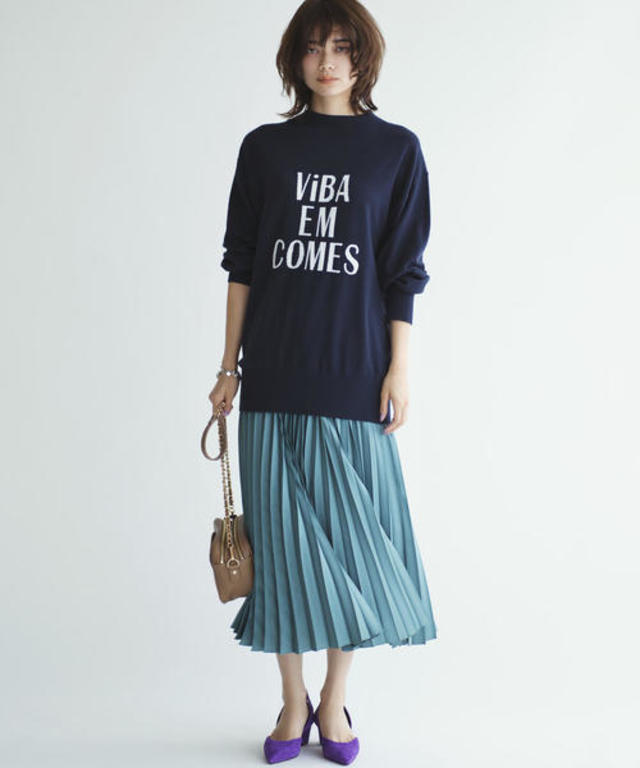 写真 (21枚目) - [2020最新]春色をコーデにプラス♪《水色スカート》のきれいな着こなし27選 - LOCARI（ロカリ）