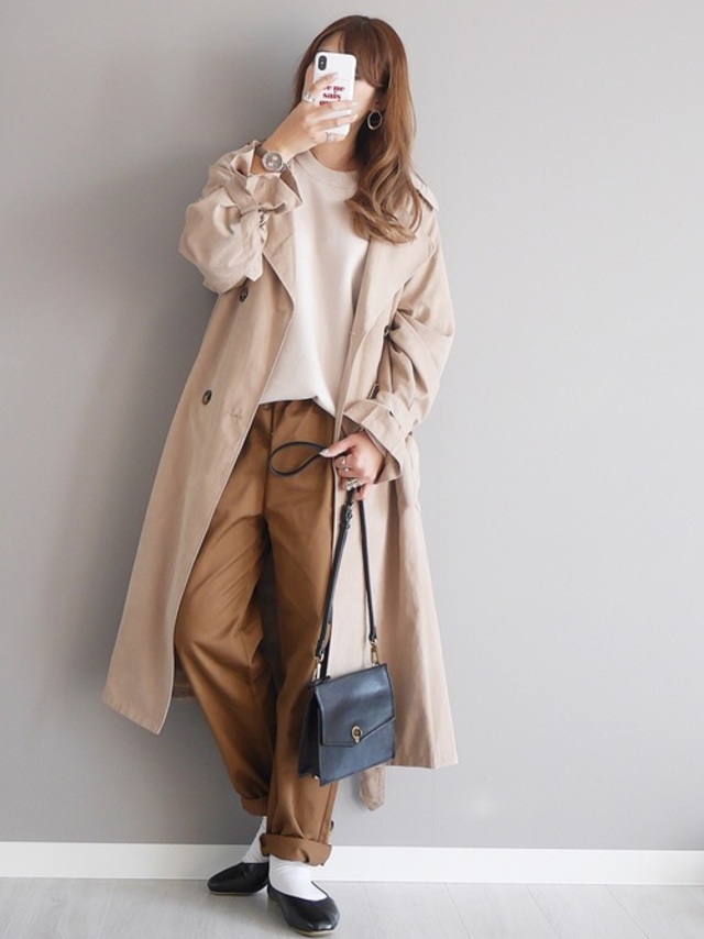写真 (9枚目) - 週5着映える春コート♡「トレンチ VS マウンパ」おしゃれ対決！ - - LOCARI（ロカリ）