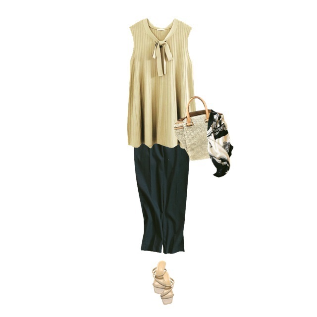 写真 (5枚目) - 本当は秘密にしたい…！GU店舗限定「ボウタイニット」はくすみグリーンが長く使える♪ - LOCARI（ロカリ）