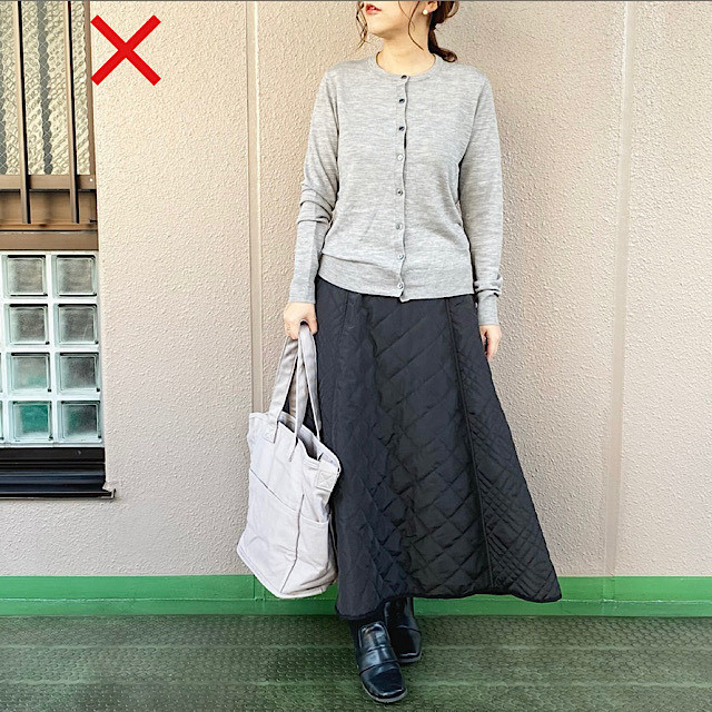 写真 (2枚目) - 低身長さん＆アラフォーさんにオススメ♡全方位「美人見えスカート」でNG・OKコーデ術 - LOCARI（ロカリ）