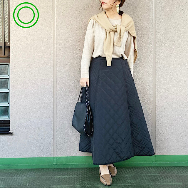 写真 (5枚目) - 低身長さん＆アラフォーさんにオススメ♡全方位「美人見えスカート」でNG・OKコーデ術 - LOCARI（ロカリ）