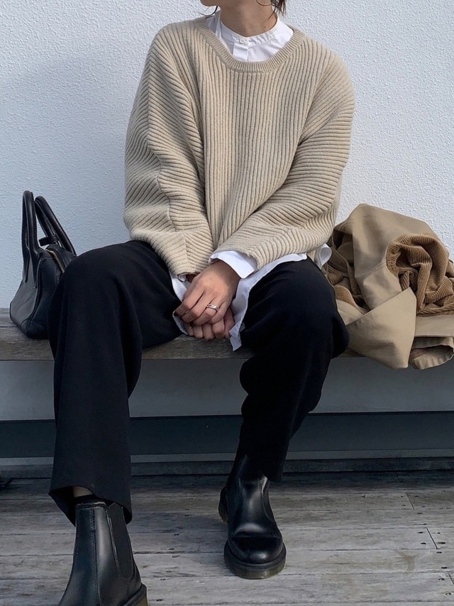 写真 (10枚目) - 「モノトーンvs.カラー」今季はどっちを着る？冬ニットおしゃ見え講座 - - LOCARI（ロカリ）