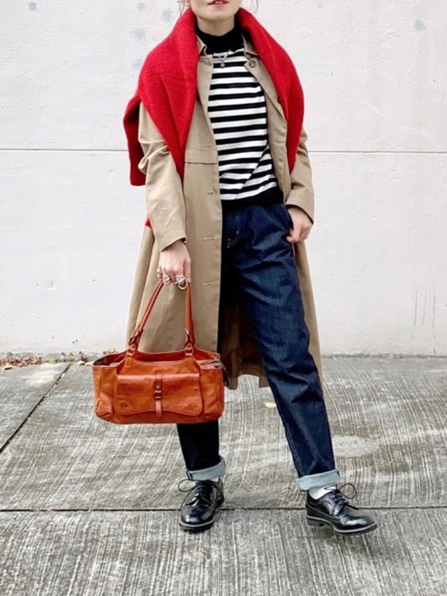 写真 (16枚目) - 何色が気分？2021年版「ボーダートップス」色別コーデ集 - LOCARI（ロカリ）