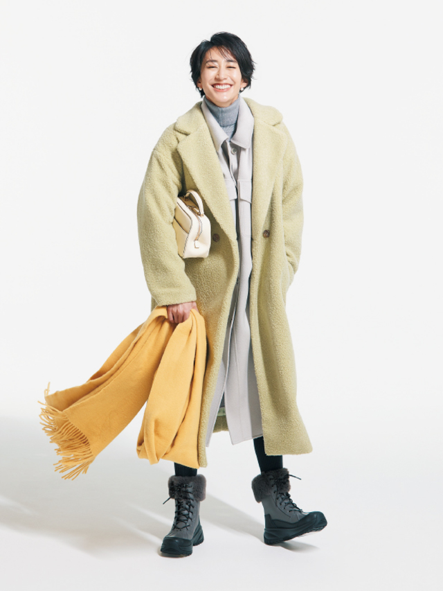 写真 (1枚目) - 最旬UGGは｢ヨセ フラッフ｣！30代の防寒ブーツコーデ3選 - LOCARI（ロカリ） - LOCARI（ロカリ）