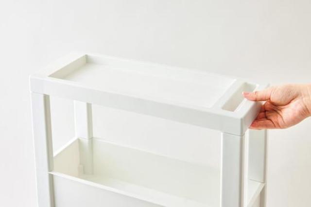 写真 (8枚目) - IKEA？ニトリ？洗面台置きっぱゼロを実現したすき間ワゴンは... - - LOCARI（ロカリ）