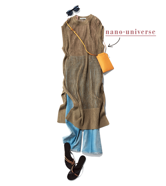 写真 (3枚目) - 部屋着にかぶるだけでスタバもOK！「ニットベスト」コーデ4選 - LOCARI（ロカリ）