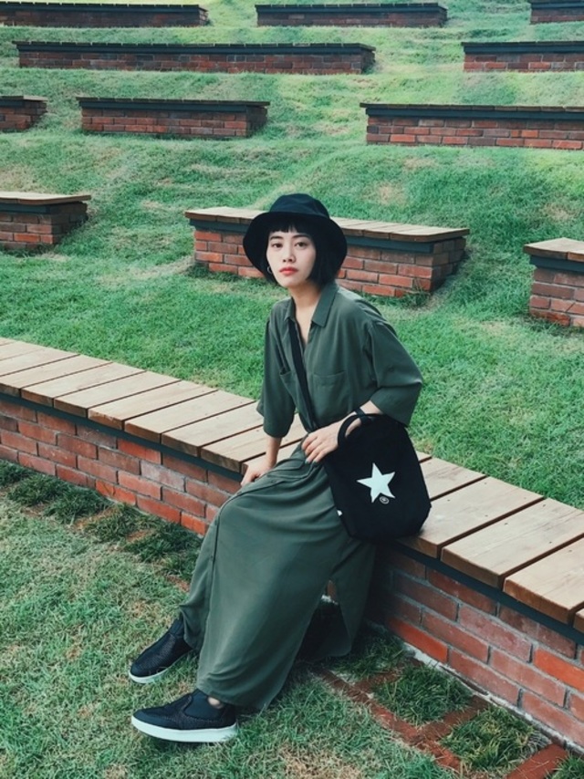 写真 (1枚目) - GU・ユニクロ♡さらっと1枚オン・オフ着れるワンピース - LOCARI（ロカリ）