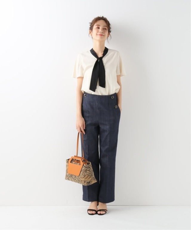 写真 (7枚目) - 《2021》今年の夏はボウタイブラウスをとりいれて。好印象なコーデ18選を紹介 - LOCARI（ロカリ）