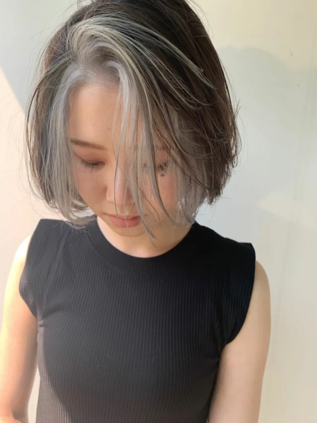 写真 6枚目 周囲と差がつくショートヘア特集。ポイントカラーで叶える大人のおしゃれヘアをご紹介 Locari(ロカリ)