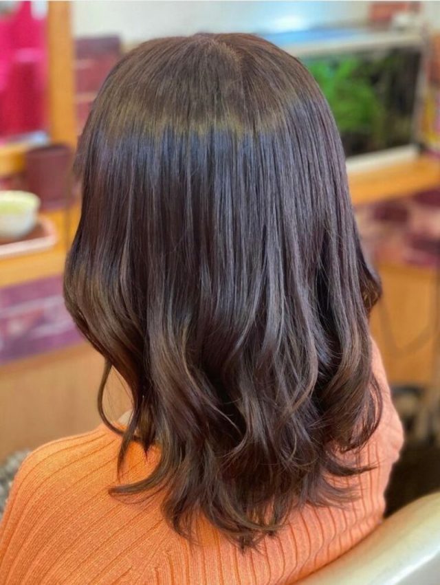 写真 (13枚目) - 暗めのラベンダーアッシュがとってもおしゃれ。注目の透明感のあるヘアカラー - LOCARI（ロカリ）