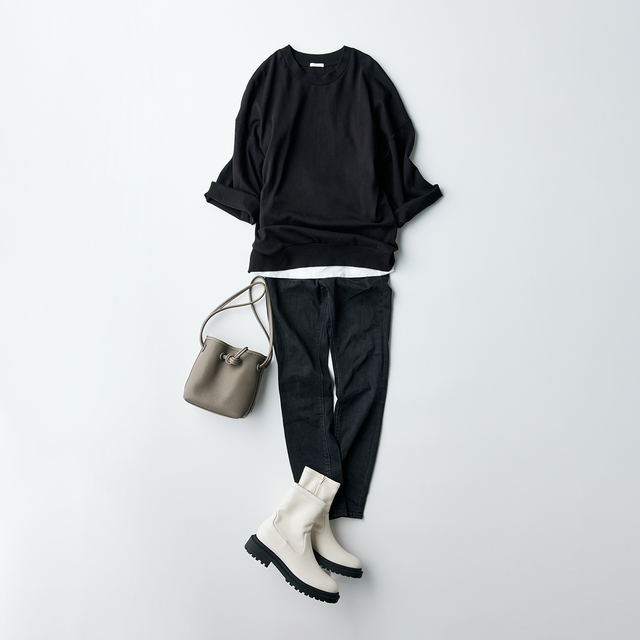 写真 (3枚目) - 秋はじめのおしゃれに[GU]の「メンズ7分袖Tシャツ」が着回せる！ - LOCARI（ロカリ）