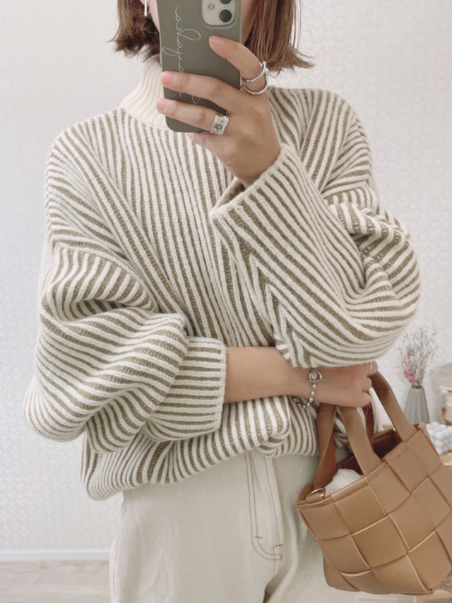 写真 (6枚目) - titivate・ur's...♡完売注意報！おしゃれさん「一押し購入ニット」11 - - LOCARI（ロカリ）