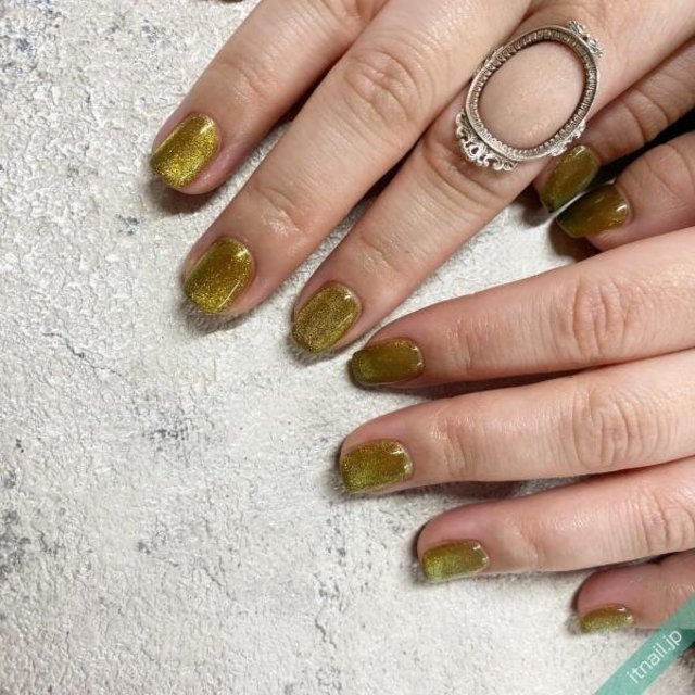 写真 (3枚目) - 秋イチオシの[マグネットネイル]特集♡おすすめの色＆デザイン～2021～ - LOCARI（ロカリ）