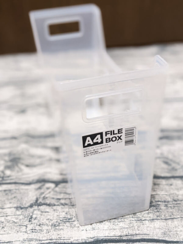 写真 (13枚目) - ファイルケースにファイル入れない！[100均]「A4ケース」斜め使いが市民権得ていた件 - LOCARI（ロカリ）