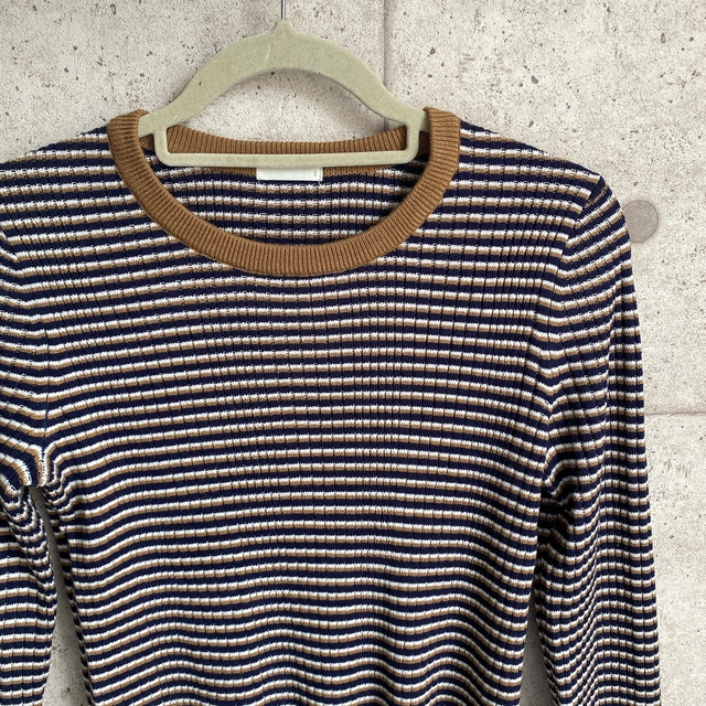 写真 (3枚目) - レトロな色味が好きすぎる！GUの「1990円ニット」可愛すぎてときめいた♡ - LOCARI（ロカリ）