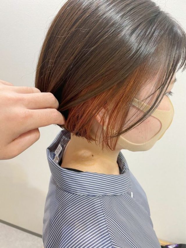 写真 (8枚目) - 「イヤリングカラー×ボブ」で垢抜け。大人の女性も挑戦しやすい色・入れる場所って？ - - LOCARI（ロカリ）