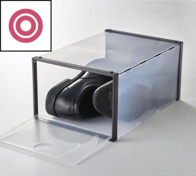 写真 (5枚目) - 頑丈で開閉が楽なのは？100均・300均のシューズボックスを比較！ - LOCARI（ロカリ）