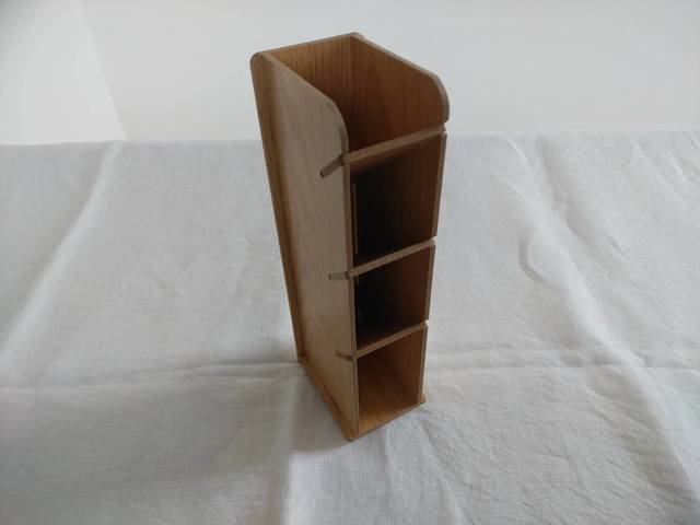 写真 (9枚目) - ダイソーの木目調「組立式小物収納」が110円とは思えない優秀アイテムだった。 - LOCARI（ロカリ）