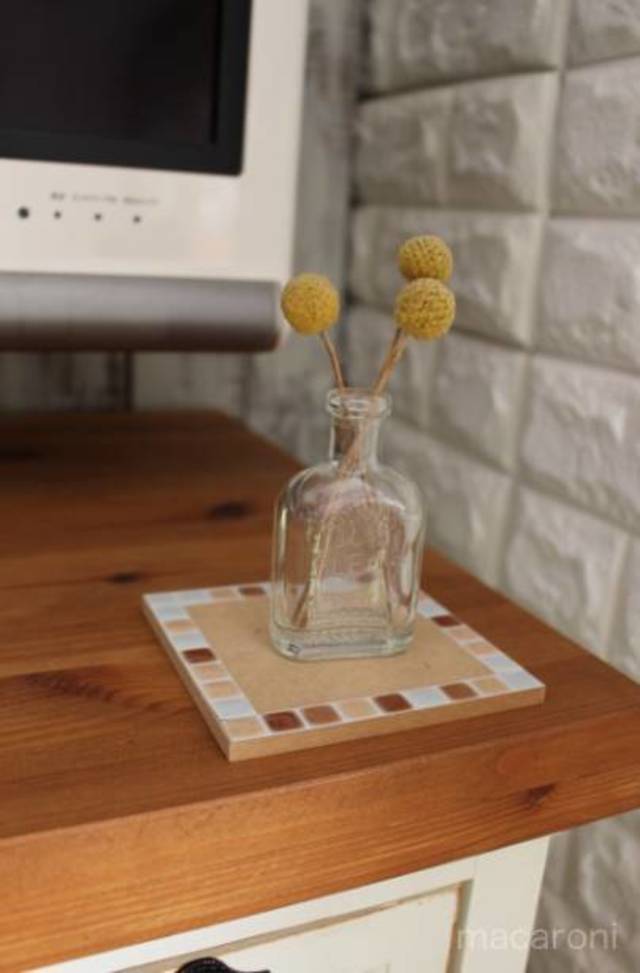 写真 (16枚目) - 貼るだけ簡単DIY！セリア「タイルシール」で上手にコースターを作るコツ♪ - LOCARI（ロカリ）