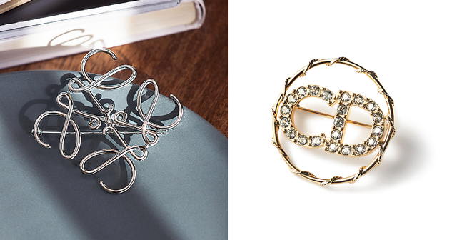 写真 (1枚目) - [卒入園･卒入学]手持ち服で乗り切る派に「ブランドブローチ」がおすすめ！ - LOCARI（ロカリ）