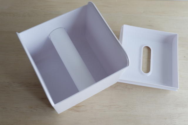 写真 (4枚目) - キャンドゥさん画期的すぎ！どっちも使えるってあり？！そのままだと使いにくいアレ用収納BOX - LOCARI（ロカリ）
