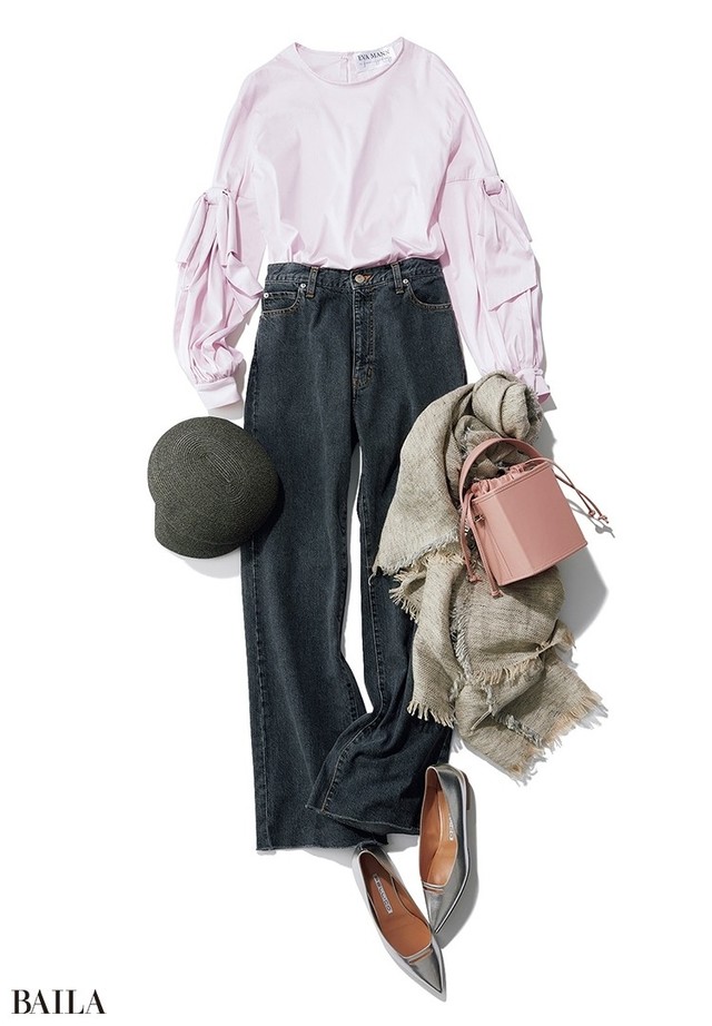 写真 (2枚目) - [大人のピンク配色レッスン]クールなグレーとの甘辛MIXで知性のある大人の甘さへ - - LOCARI（ロカリ）