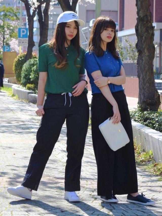 写真 (1枚目) - 大人可愛く着こなそう♡2018年最旬「ポロシャツ」コーデ - LOCARI（ロカリ）