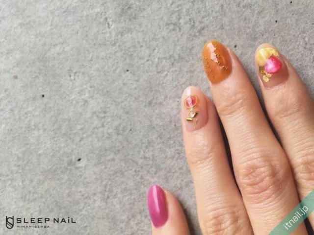 写真 (9枚目) - 心トキメク、《一輪挿しネイル》の特集♡人気デザインをCHECK - LOCARI（ロカリ）