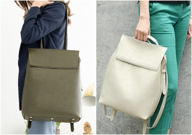 写真 (2枚目) - 通勤時のかっちりスタイルにも♡PCやA4書類もすっぽり収まる薄型リュック3選 - LOCARI（ロカリ）